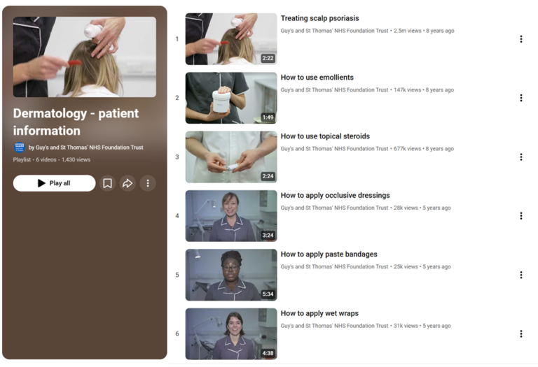 NHS Skin Self‑Help Hub - Knowledge NoW